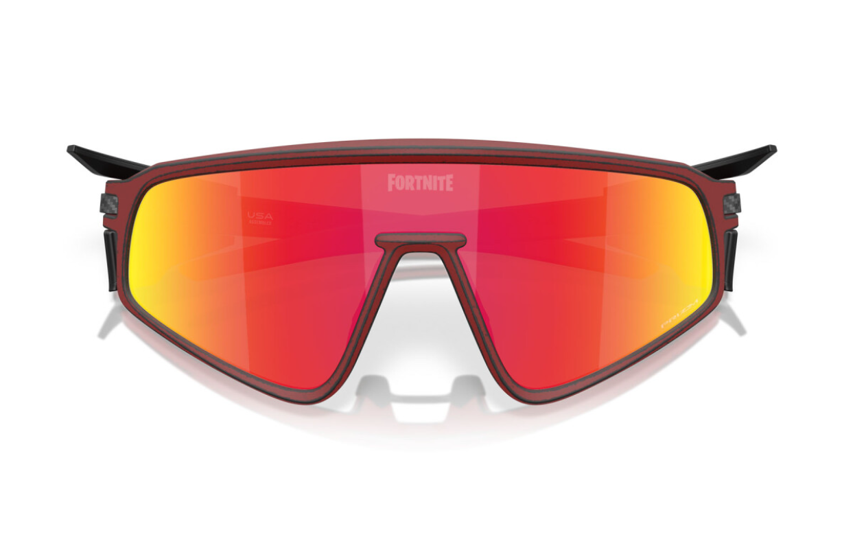 OAKLEY okulary przeciwsłoneczne z pokrowcem Latch Panel Red Knight w ...